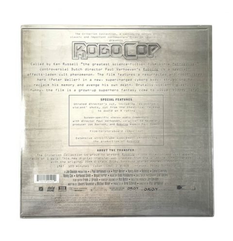 Robocop Criterion Collection Director Approved Edition Laserdisc ...