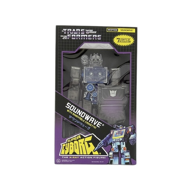 Transformers Soundwave Clear Cyborg NYCC Exclusive Action Figure ...
