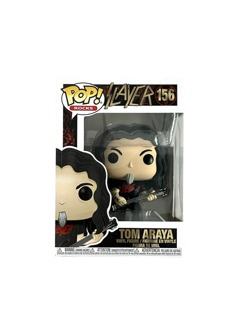 Slayer Rare Tom Araya Vaulted Funko Pop Heavy Metal Legend NIB • Raretracks